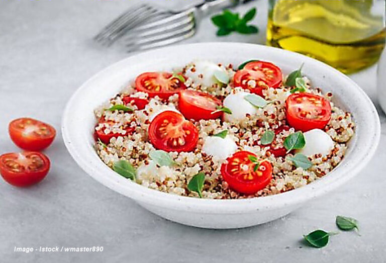 Salade de quinoa à la Mozzarella